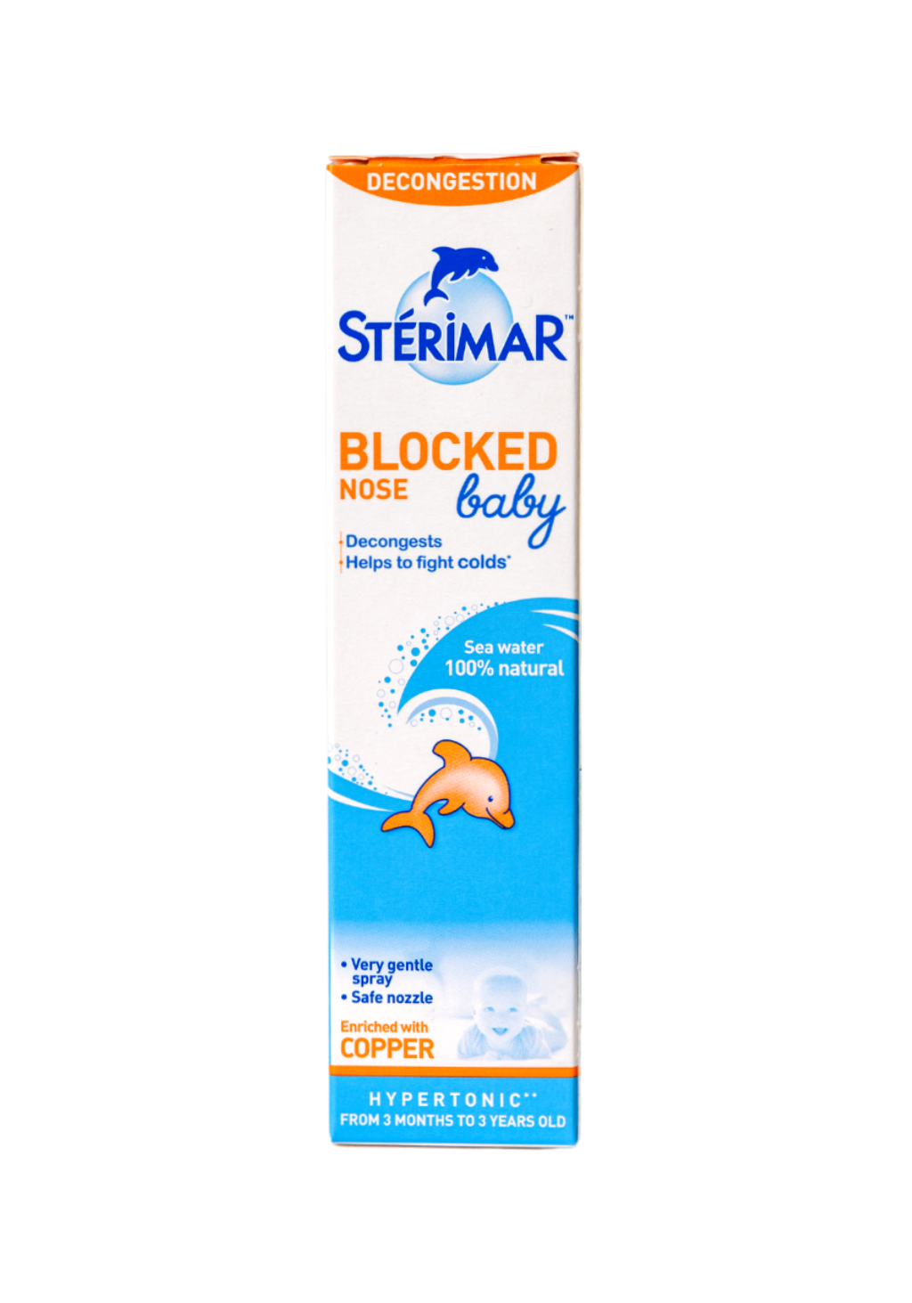 Stérimar Blocked Nose Baby (50ml) - Stérimar Vietnam– Xịt mũi cá heo Pháp